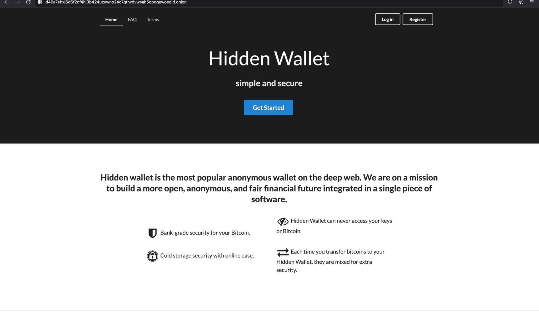 Hidden Wallet: Dark Web Scam Promising Anonymous Bitcoin