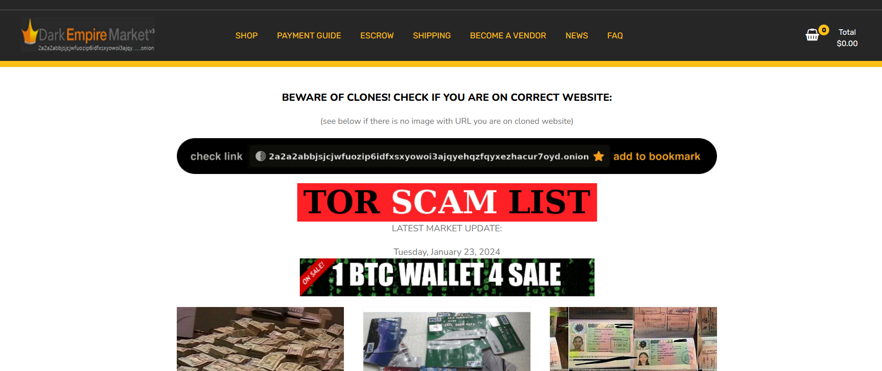 Empire Market - torlinks