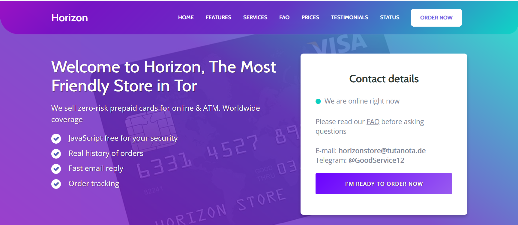 Hosrizon Store - torlinks