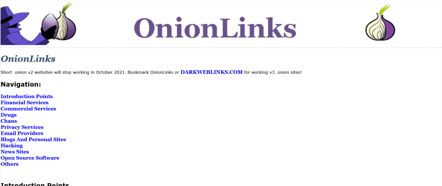 Onion Links v3 - torlinks